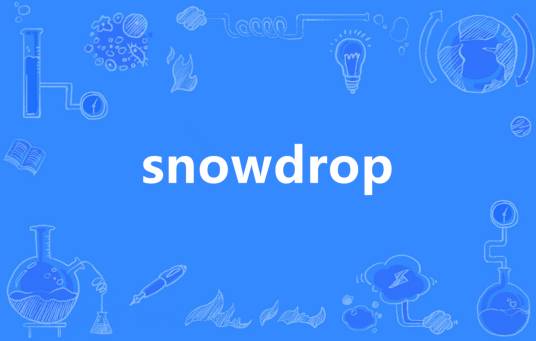 Snowdrop（英语单词）_百度百科