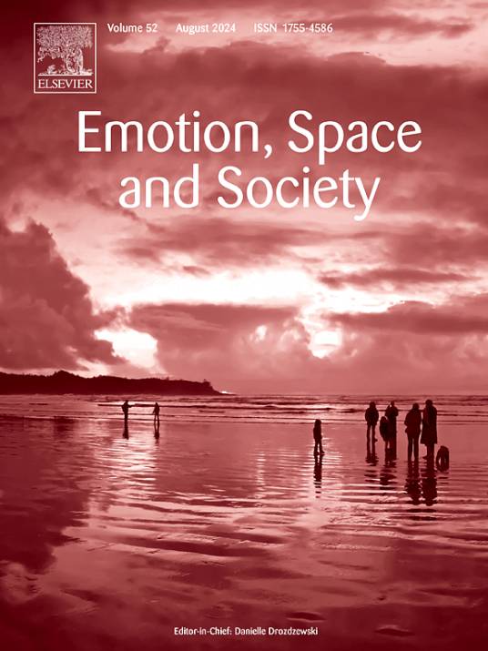 Emotion, Space and Society_百度百科