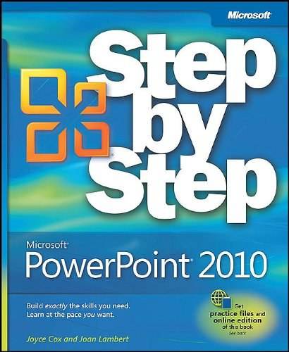 Microsoft PowerPoint 2010 Step by Step_百度百科