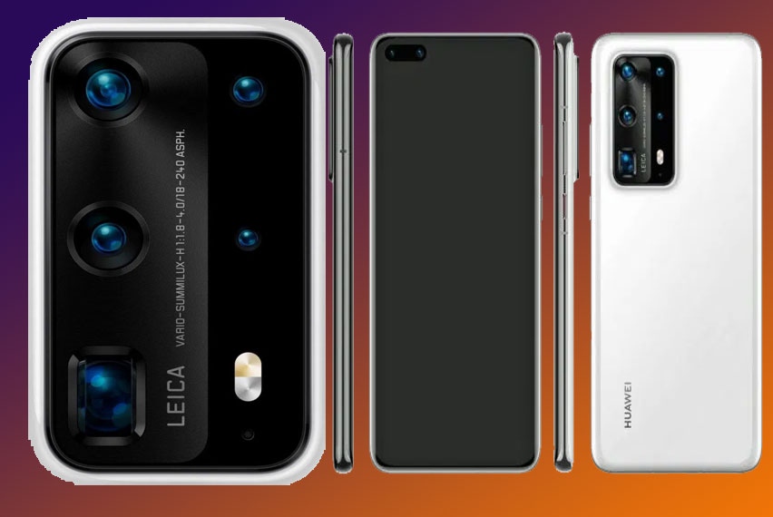 华为P40Pro镜头细节再曝光：五镜头稳了 小米10Pro对不住了_百科TA说