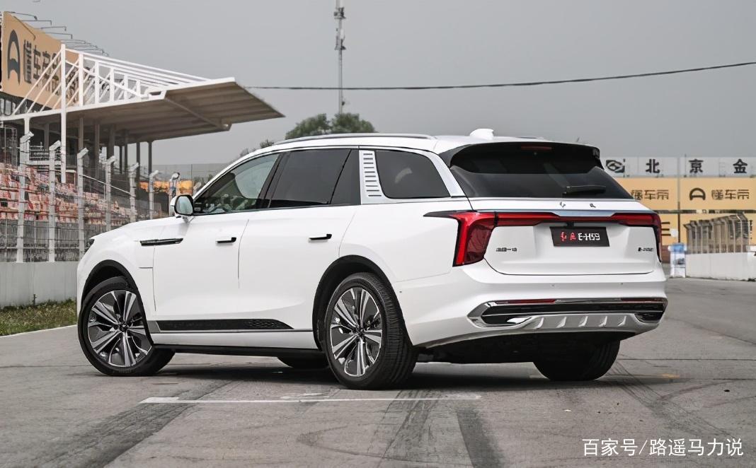 红旗E-HS9正式下线投产 预售55万元起_百科TA说