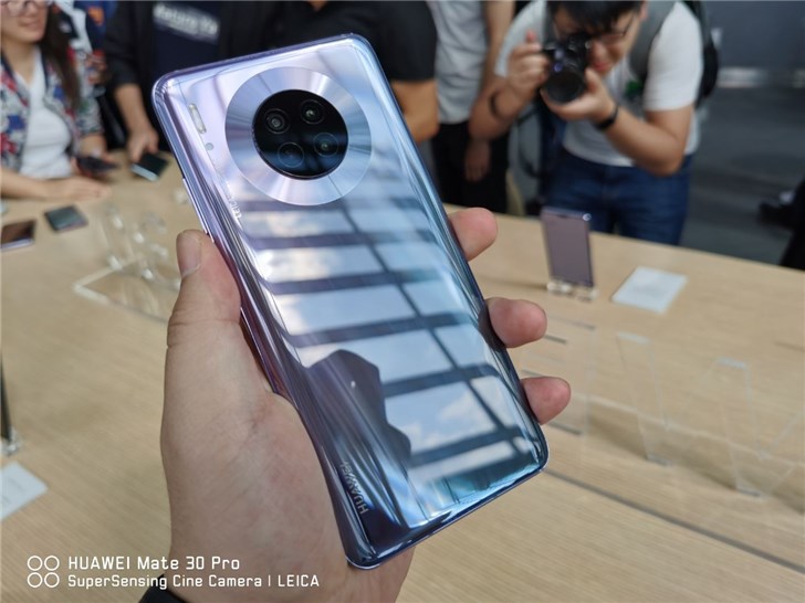 华为Mate30 Pro推送EMUI10新版：7680帧超慢速拍摄_百科TA说