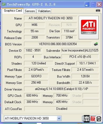 ATI Mobility Radeon HD 3650_百度百科