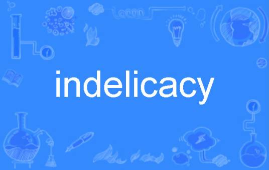 indelicacy_百度百科