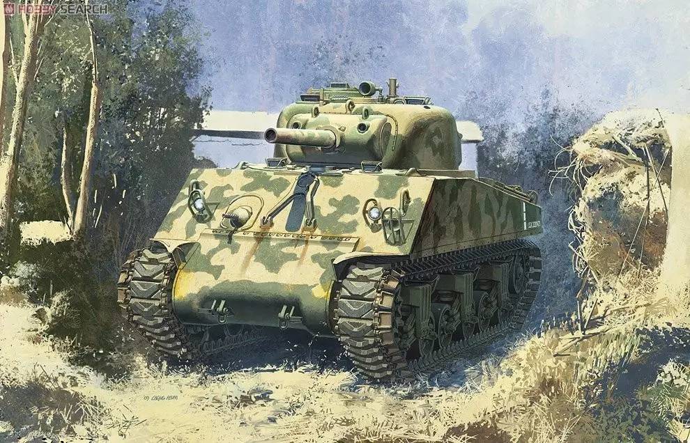 四管20毫米防空谢尔曼坦克，第一次作战却是用来扫射步兵_百科TA说