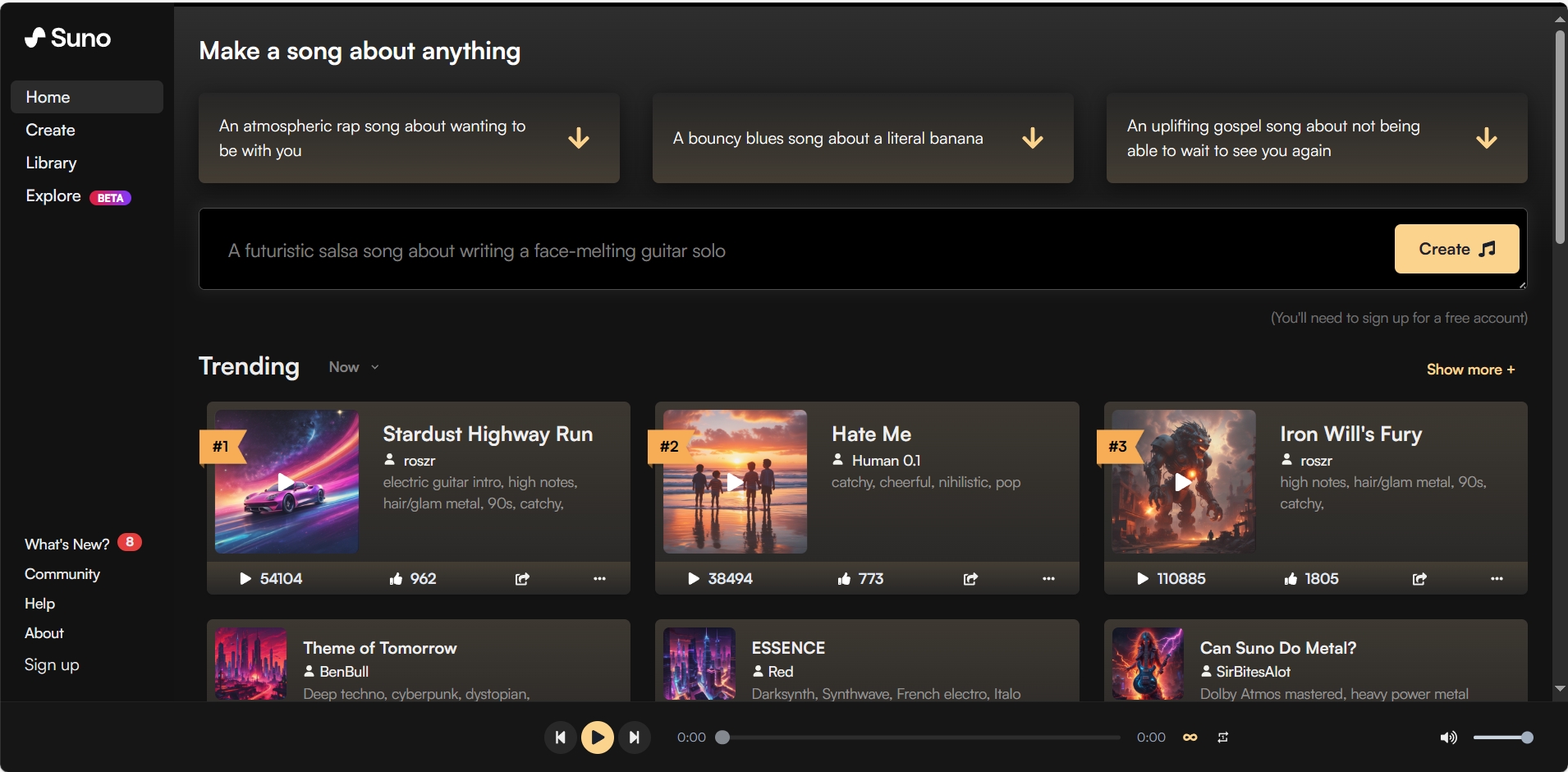 Udio VS Suno，谁是AI音乐扛把子？_百科TA说