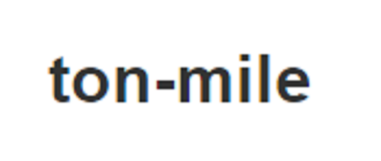 ton-mile_百度百科