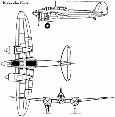 日本KI-45战斗机_百度百科