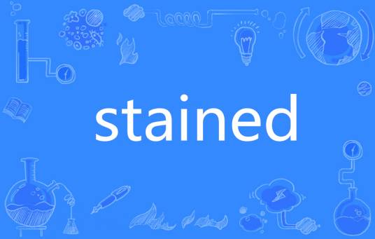 stained（英语单词）_百度百科