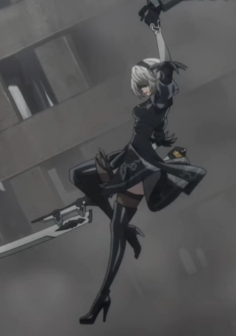 2b（电视动画《NieR:Automata Ver1.1a》及其衍生作品中的角色）_百度百科