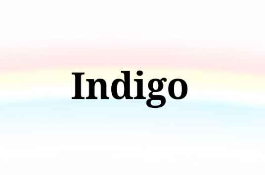 Indigo（英文单词）_百度百科