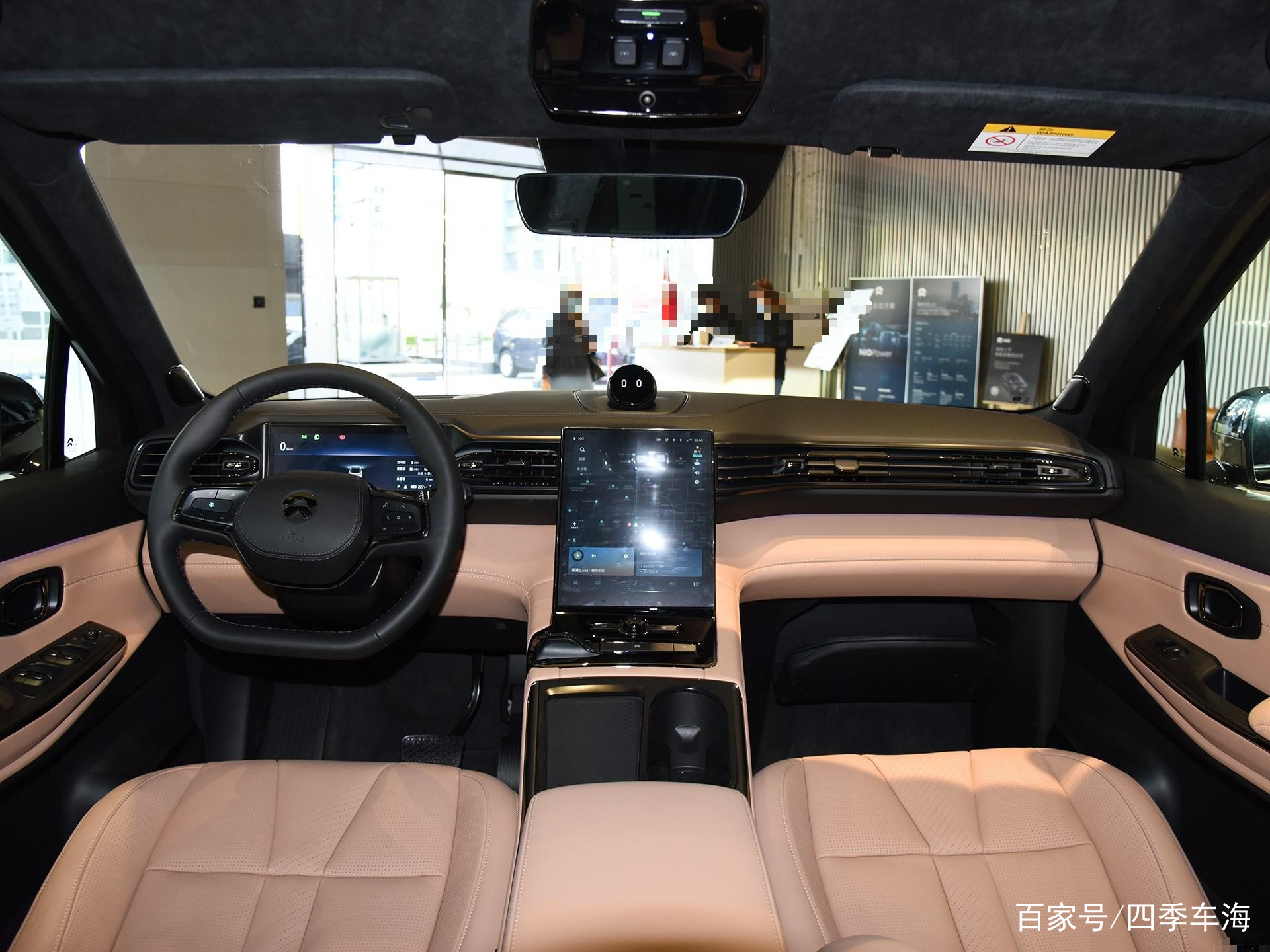 每日赏车之蔚来ES8（纯电动）_百科TA说