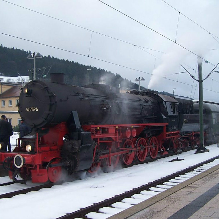 德國BR52型蒸汽機車_百度百科