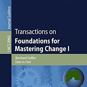 Transactions on Foundations for Mastering Change I_百度百科