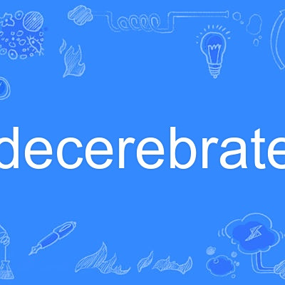 decerebrate_百度百科