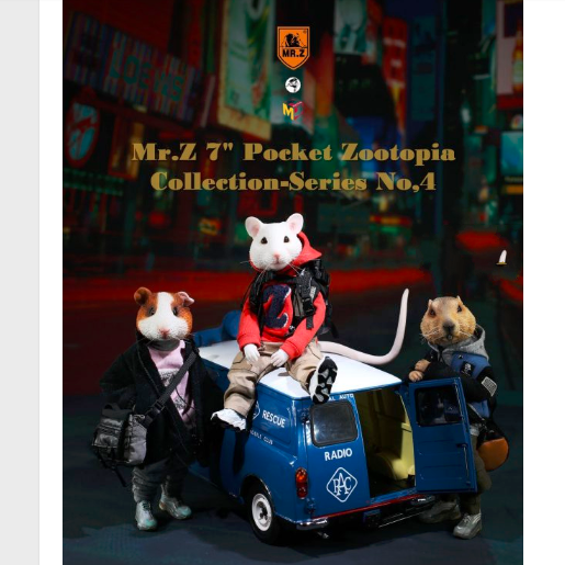 MR.Z 口袋动物城第四弹鼠7寸可动人偶_百度百科