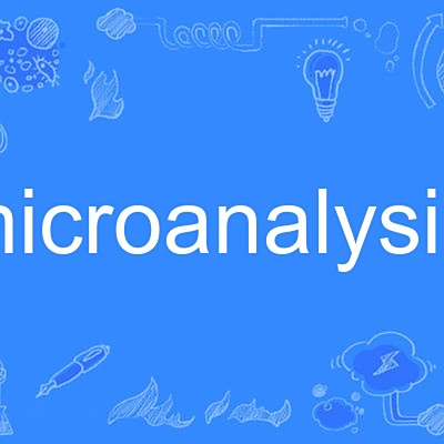 microanalysis（英语单词）_百度百科