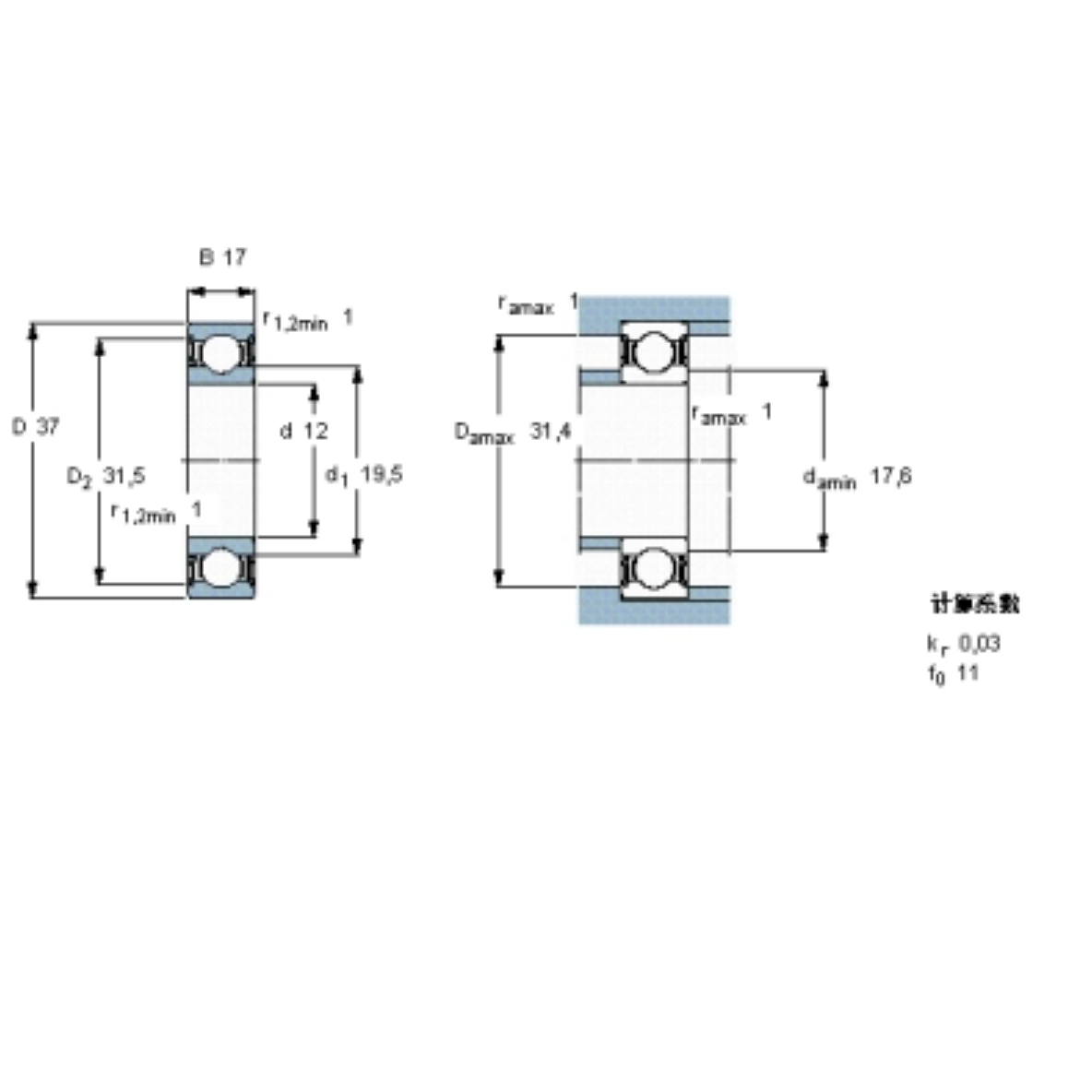 SKF 62301-2RS1轴承_百度百科