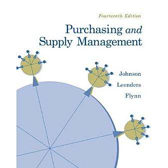 Purchasing and Supply Management_百度百科