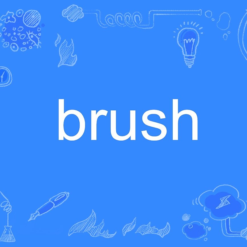 brush（英文单词）_百度百科