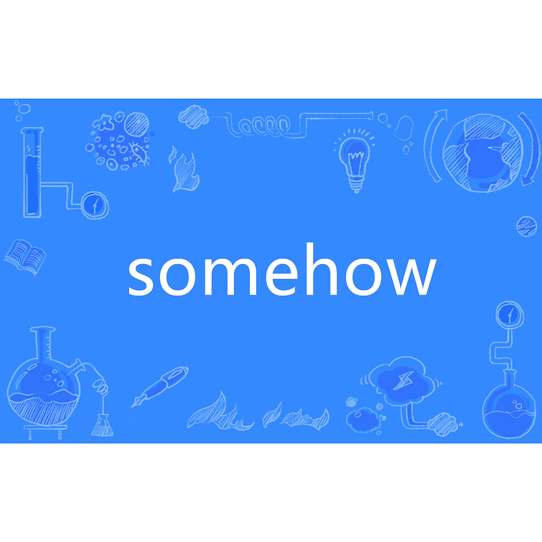 somehow（英语单词）_百度百科