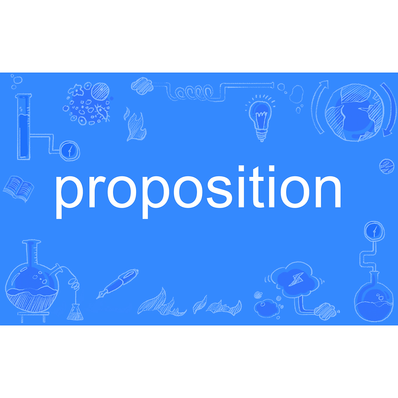 proposition_百度百科