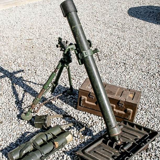 M29A1式81mm迫击炮_百度百科